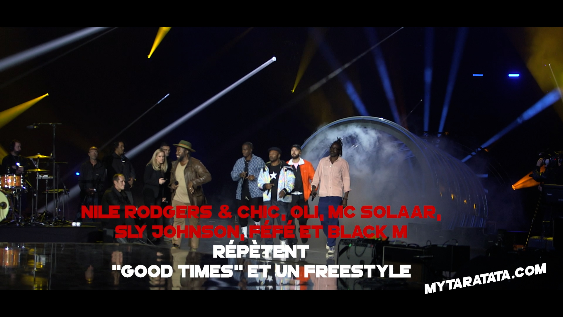 Taratata - #Taratata30Ans Les répètes avec Nile Rodgers & Chic / Oli ...